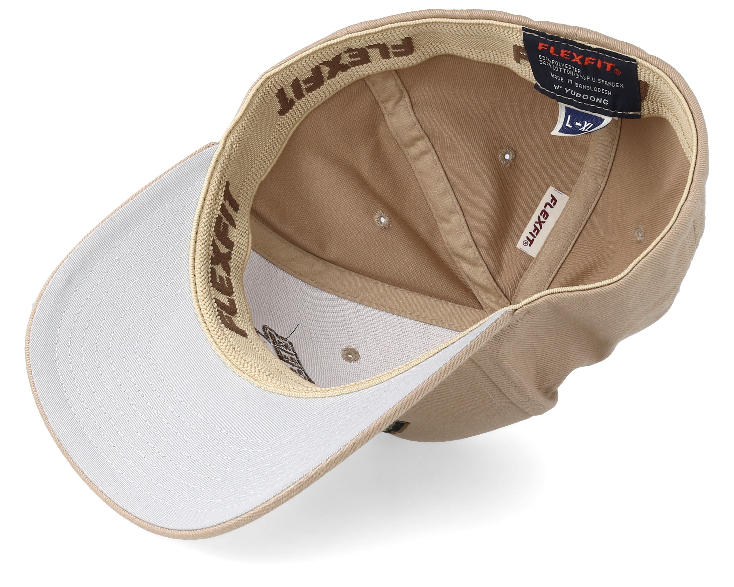 Coffee Lover Khaki Flexfit - Iconic caps - Hatstoreworld.com