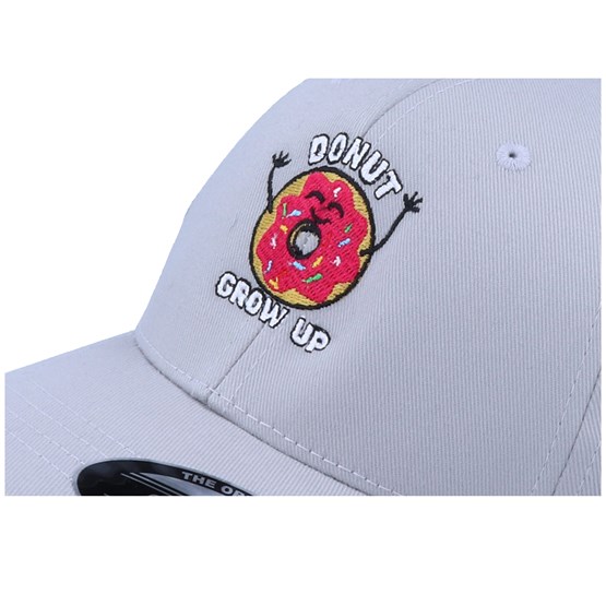 Kids Donut Grow Up Silver Flexfit - Kiddo Cap caps - Hatstoreworld.com