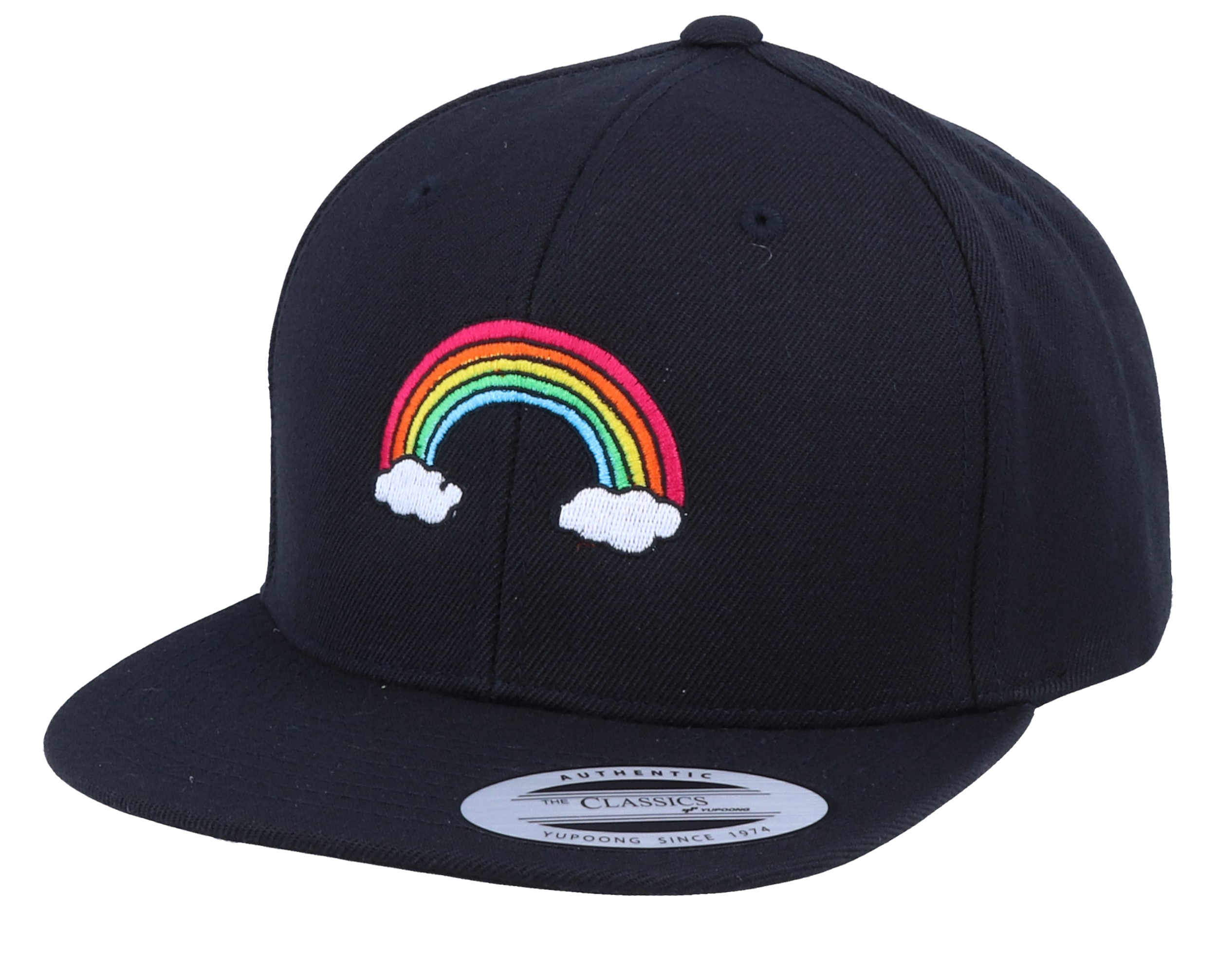 Kids Rainbow Black snapback - Kiddo Cap caps - Hatstoreworld.com