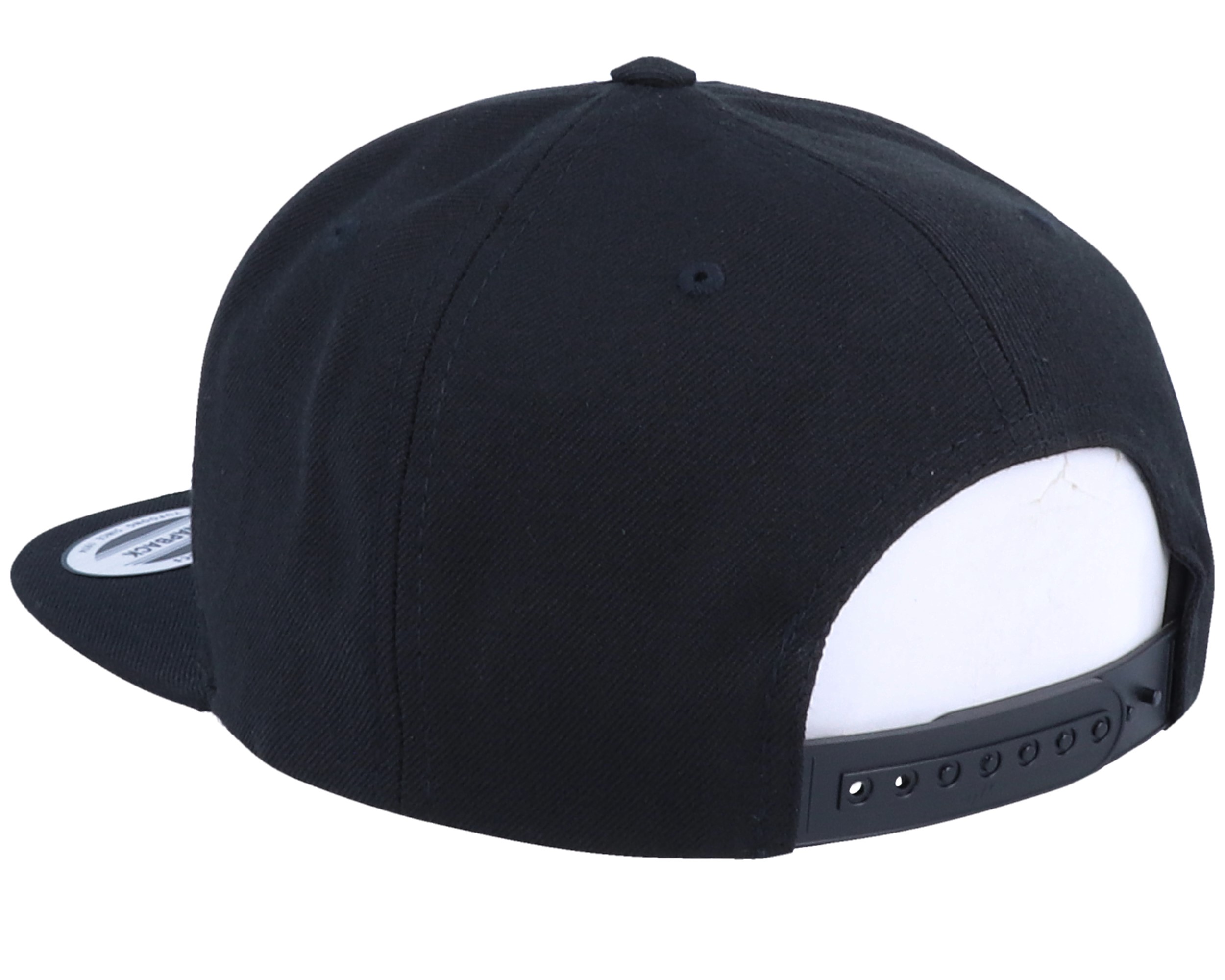Inverted Skull Jaw Black Snapback - Tattoo Collective caps ...