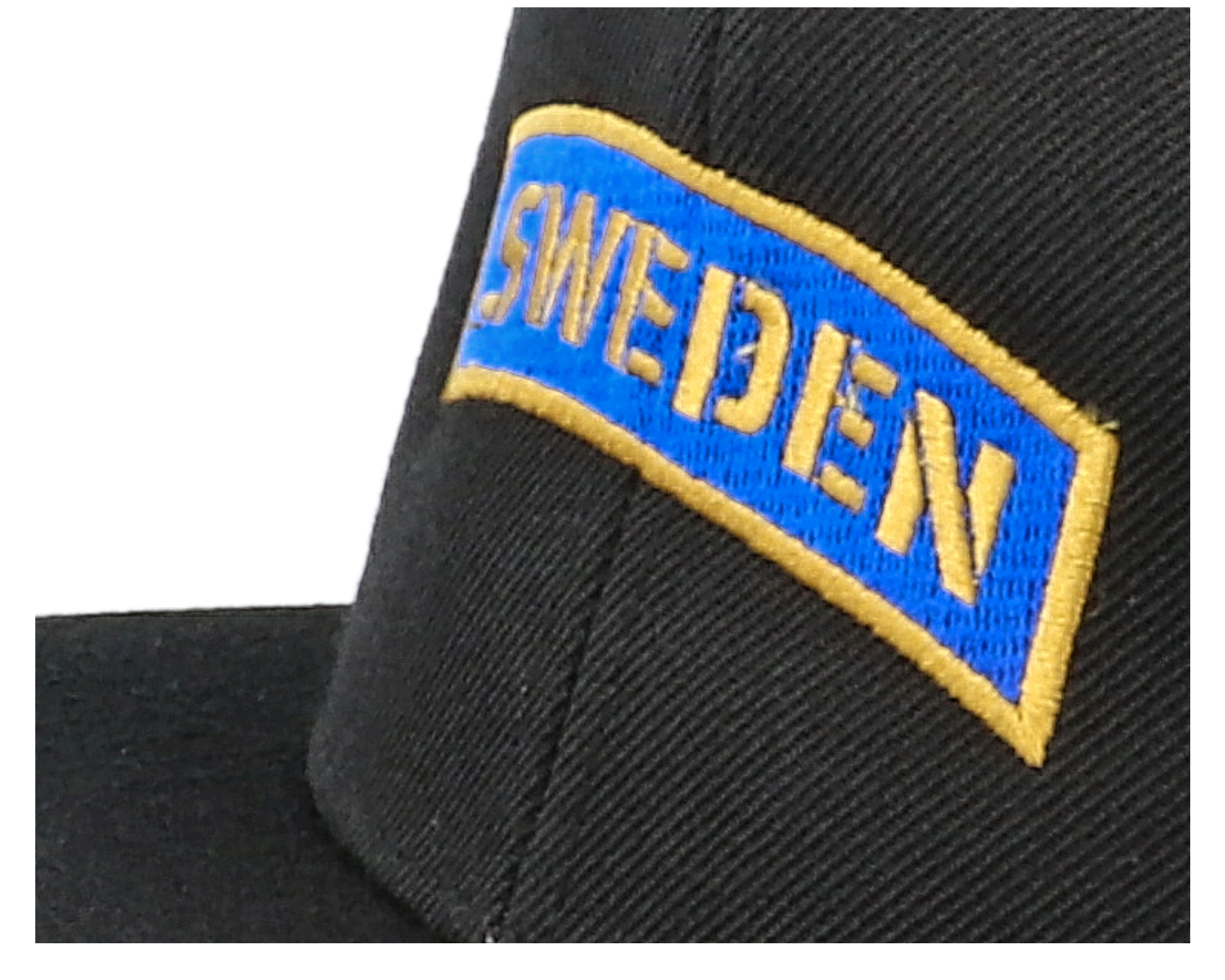 Sweden Badge Black Snapback - Army Head caps - Hatstoreworld.com