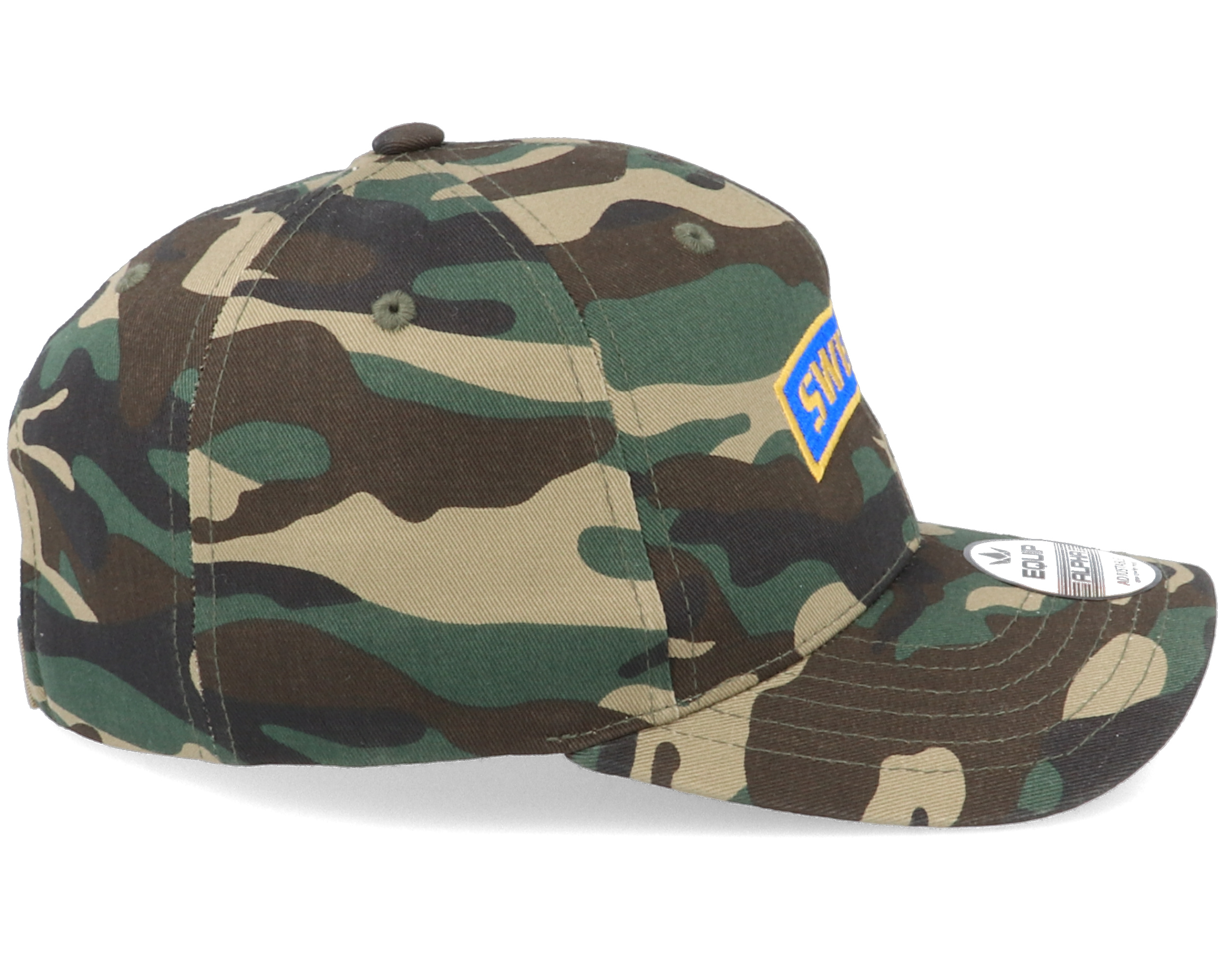 Sweden Badge Camo Adjustable - Army Head caps - Hatstoreworld.com