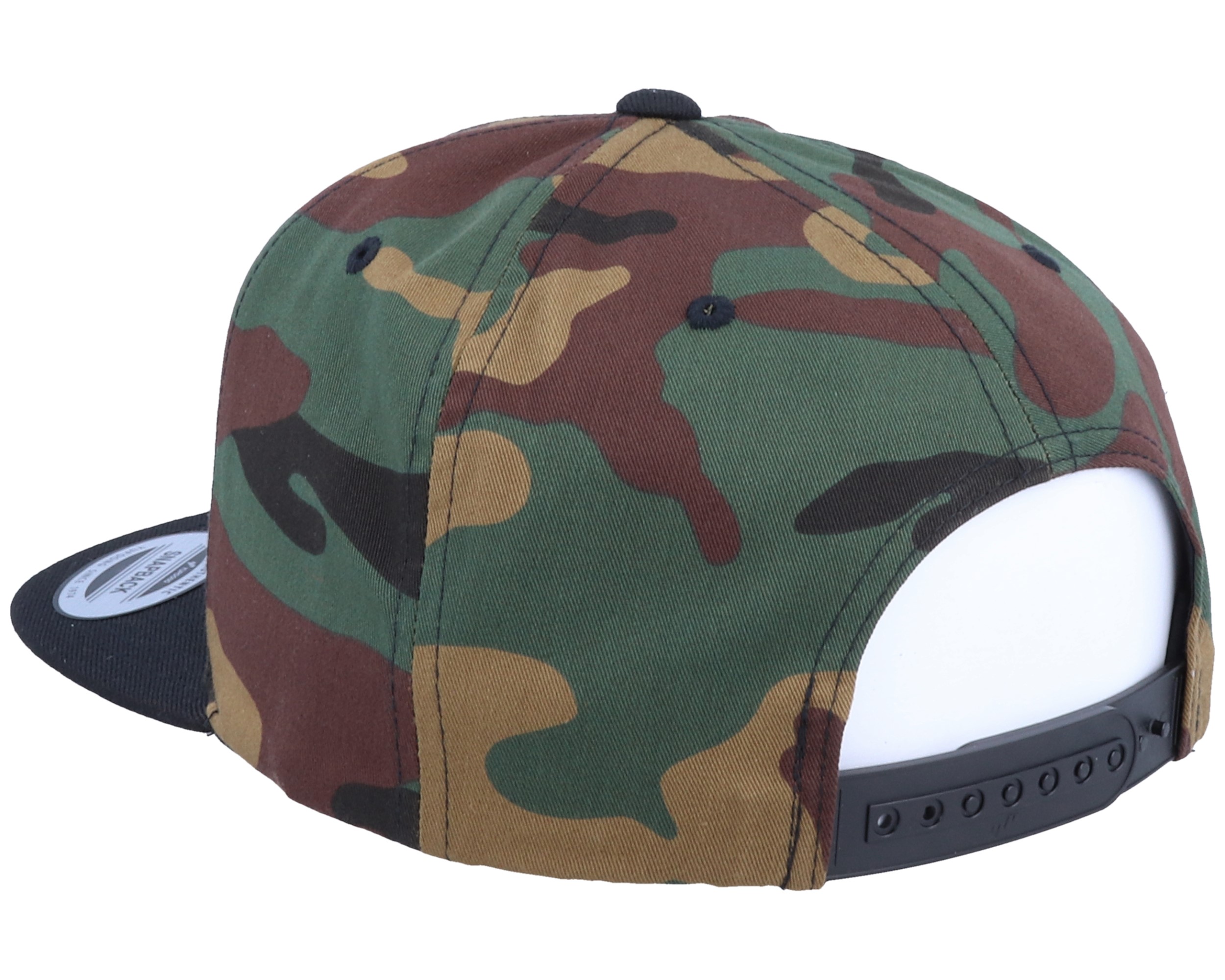 Hypnosis Skull Camo/Black Snapback - Calaveras caps - Hatstoreworld.com