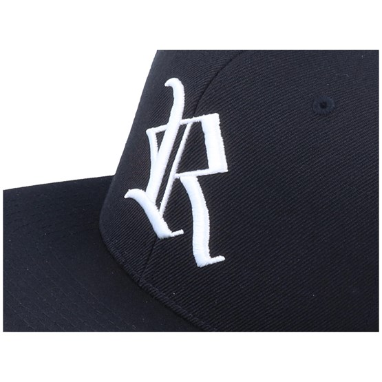R Letter 3D Black Snapback - Iconic caps - Hatstoreworld.com