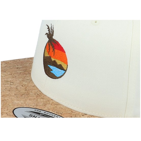 Aloha Sunset Natural/Cork Snapback - Iconic caps - Hatstoreworld.com