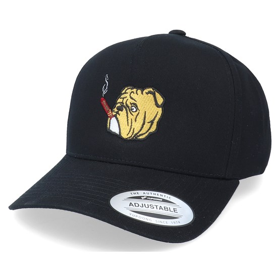 Bulldog Cigar Black A-Frame Adjustable - Iconic caps - Hatstoreworld.com
